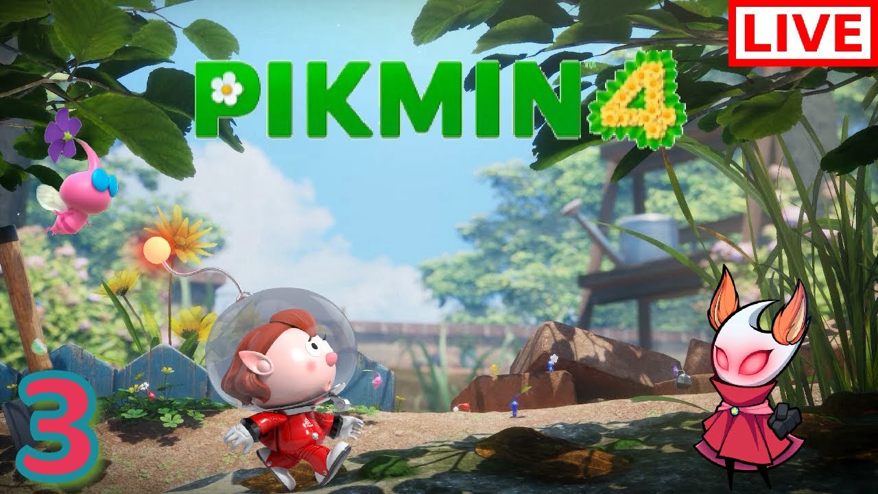Pikmin 4 Part 3 A house full of treasure and danger - YouTube