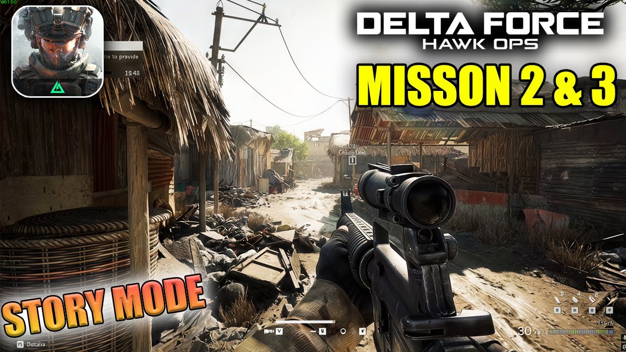 DELTA FORCE Story Gameplay Walkthrough - Mission 2 & 3 (Fight Alone ...