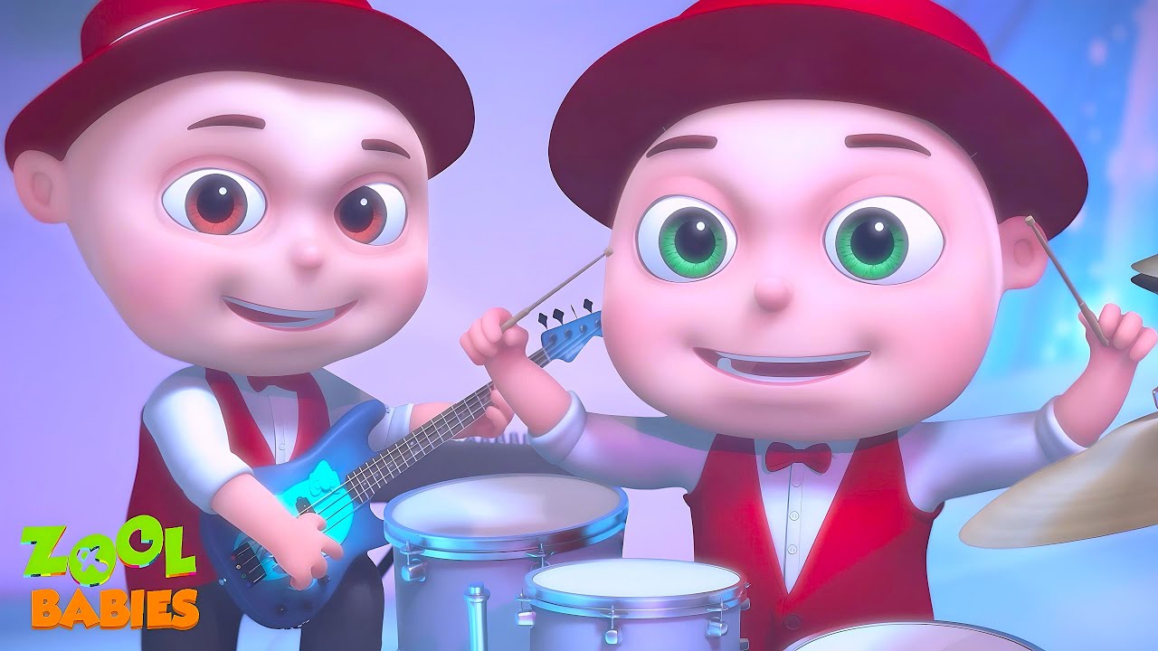 Zool Babies Rock Band Episode | Zool Babies Series | Cartoon Animation ...