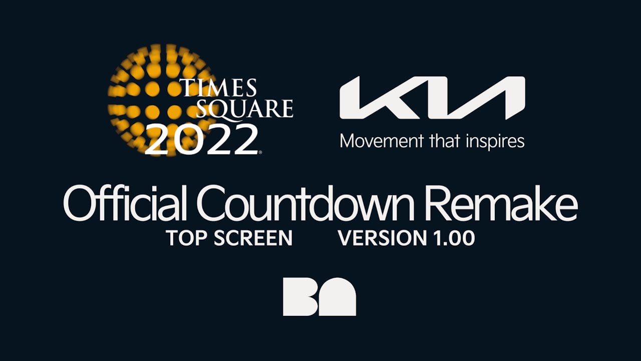 TSQ 2022 KIA Official Countdown Remake V1.00 (Top Screen, No Audio ...