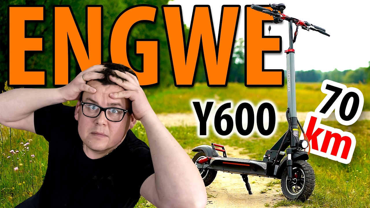 Hulajnoga od ENGWE - Y600 - WARIAT z DUŻYM ZASIĘGIEM - YouTube
