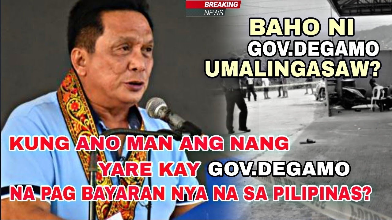 SINO SI GOV.ROEL DEGAMO? - YouTube