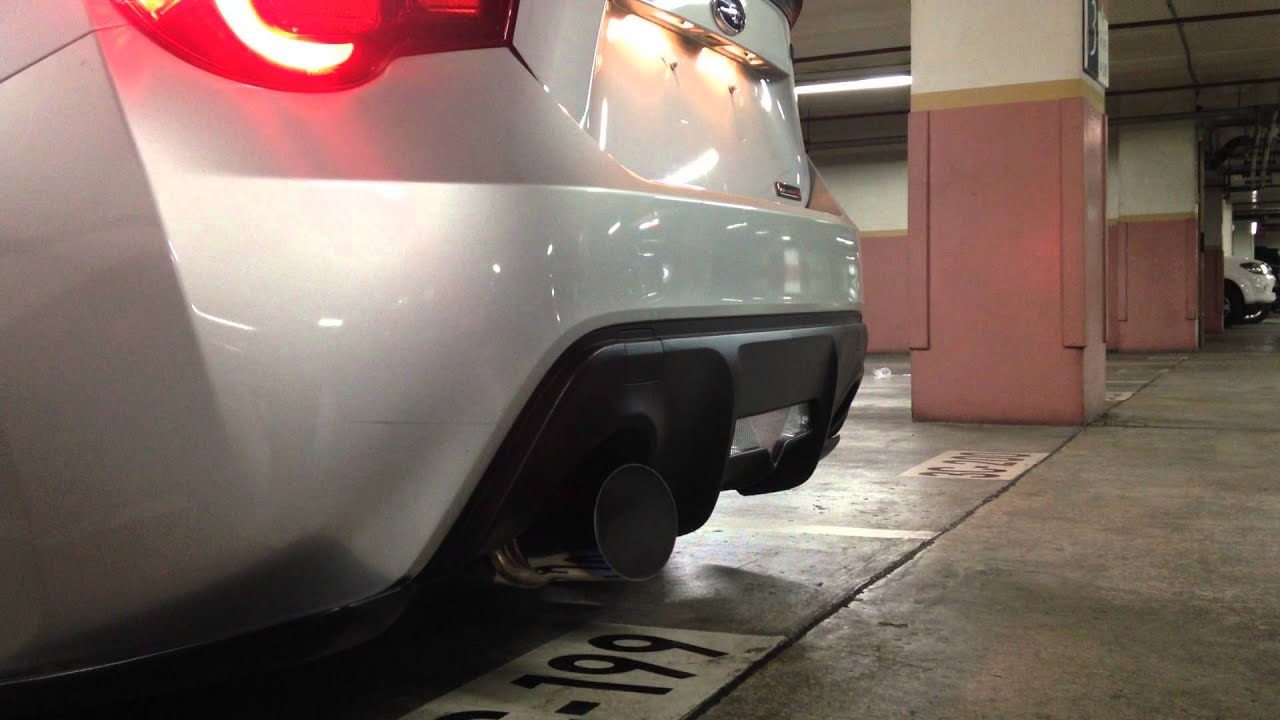 BRZ VDS Single Exit - YouTube