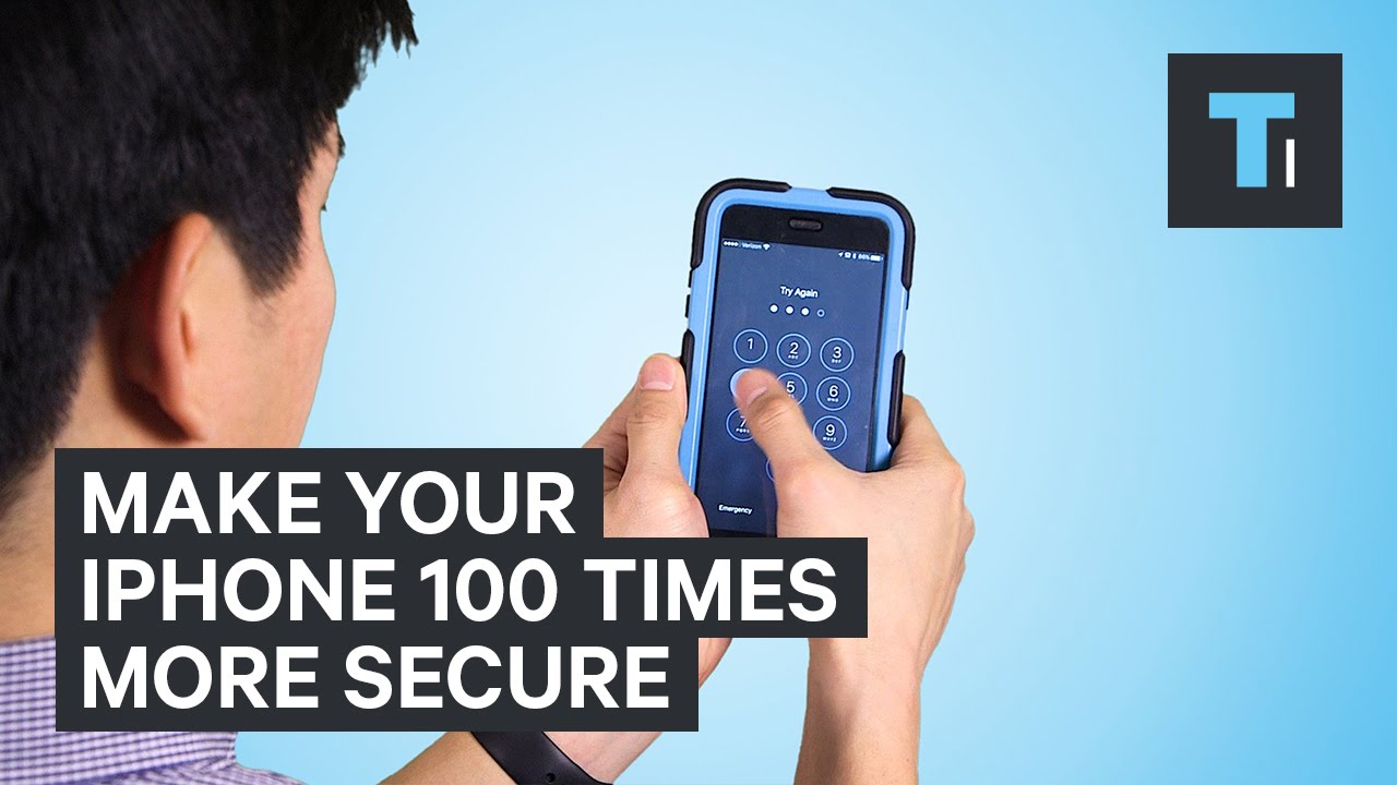 How To Make Your iPhone More Secure - YouTube