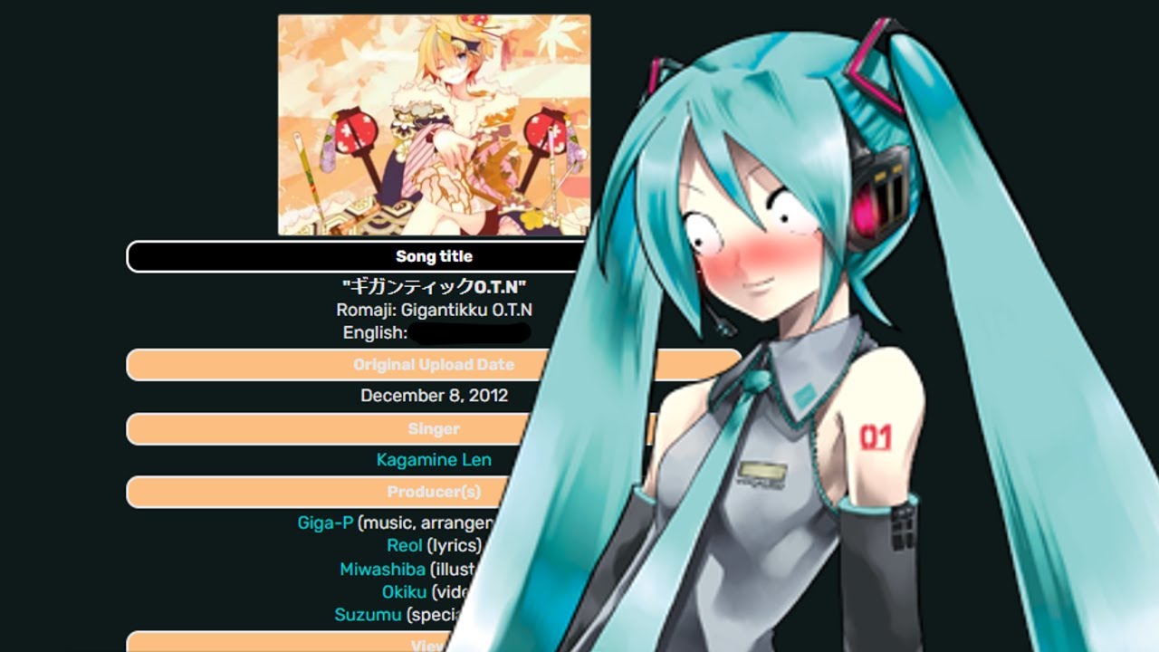 You r Diva (Anato no Utahime) [HD] HIGH QUALITY VOCALOID VIDEO!! - YouTube