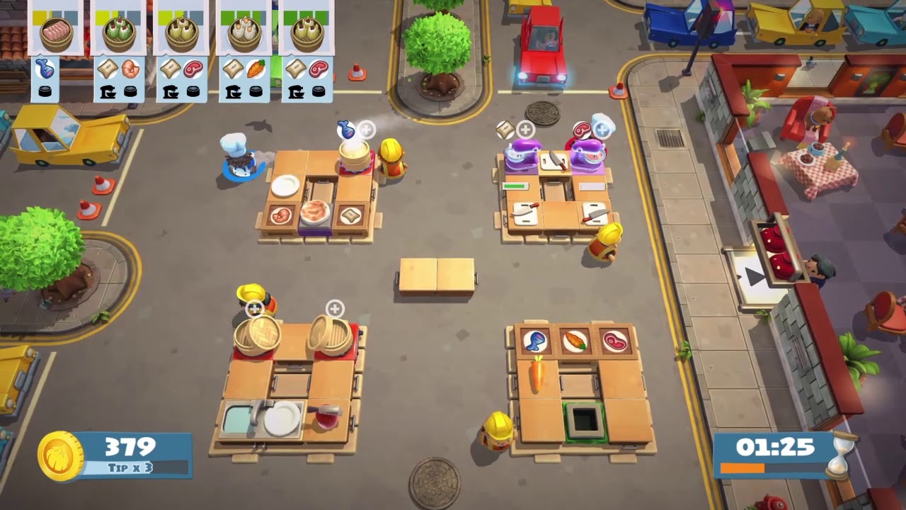Playing Overcooked - and won 3 stars on kevin 2 - YouTube