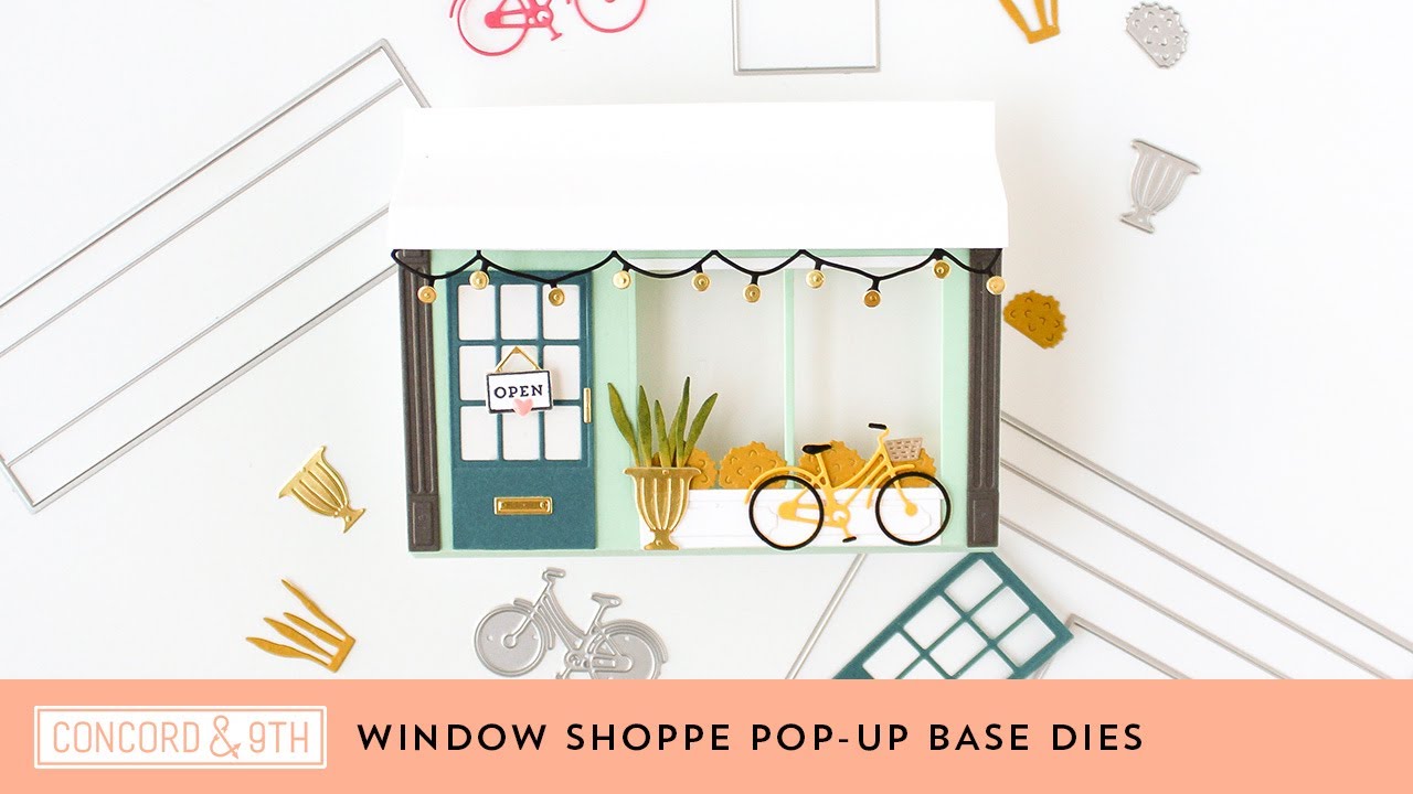 Window Shoppe Pop-Up Base Dies - YouTube