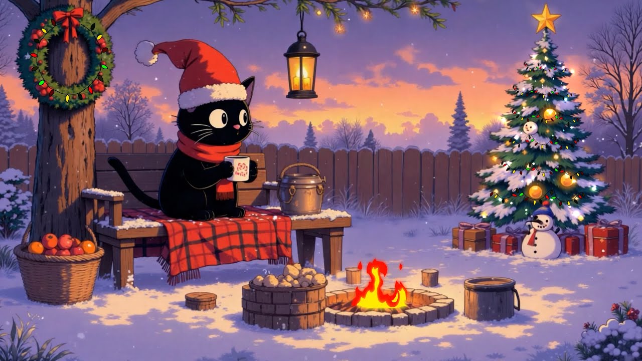 Cozy Christmas | christmas lofi hip hop beats for relax, heal, sleep ...