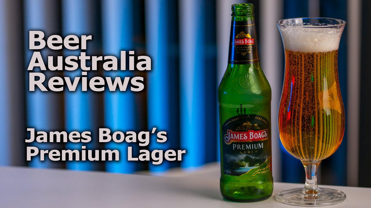 James Boag's Premium Lager Tasmania Beer Australia Reviews - YouTube