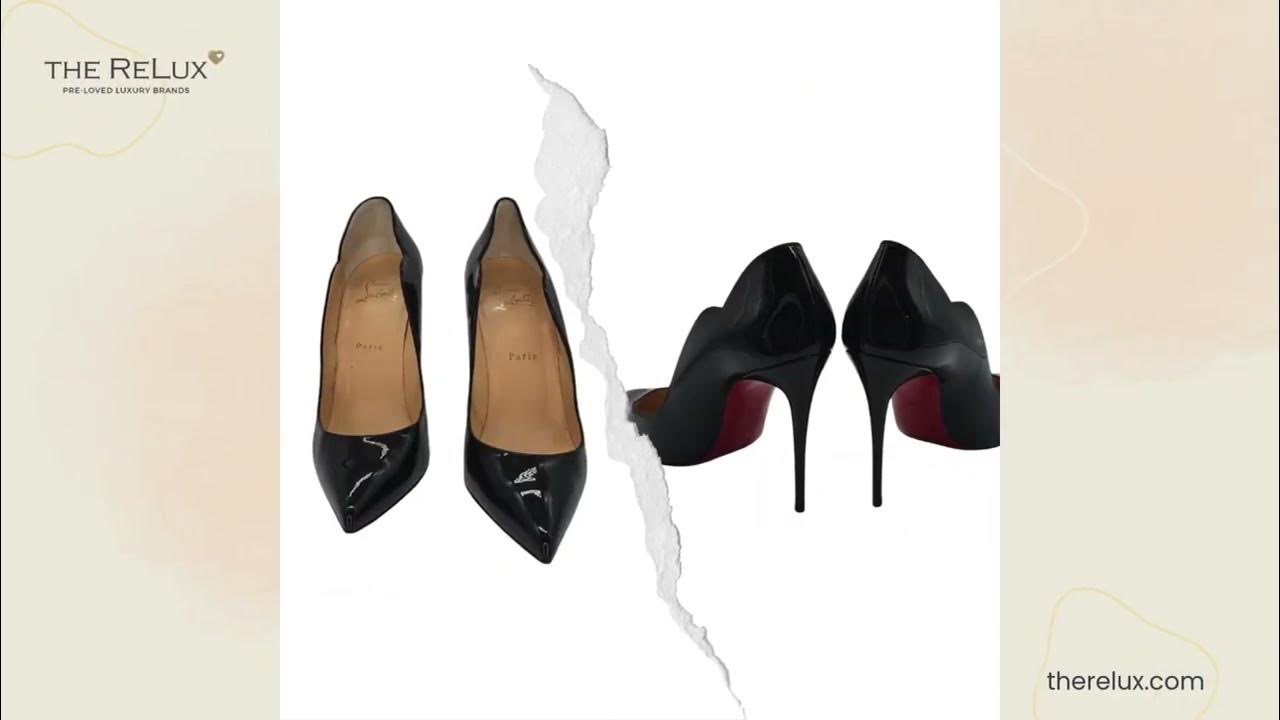 Christian Louboutin Hot Chick 100 Pumps - Sz. 39 | The Relux - YouTube