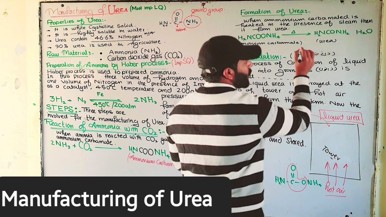 Manufacturing of Urea | ch#16 | 10th class chemistry - YouTube