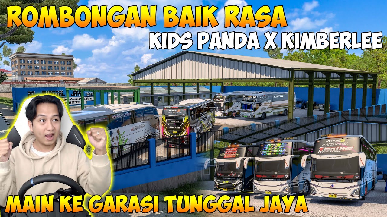 ROMBONGAN BAIK RASA KIDS PANDA X KIMBERLEE MAIN KE GARASI TUNGGAL JAYA ...