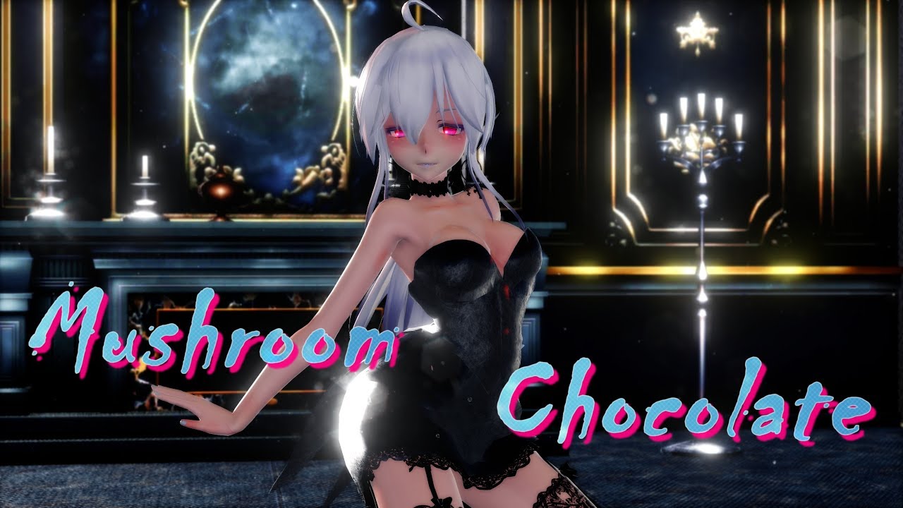 ≡mmd≡ Yowane Haku Mushroom Chocolate 4kuhd60fps Youtube