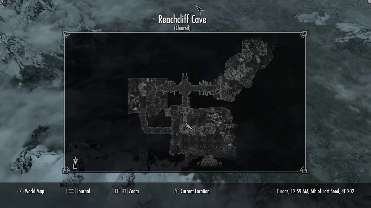 Skyrim SE (no mods) - Elriic - Namira - Cannibal Quest - Reachcliff ...