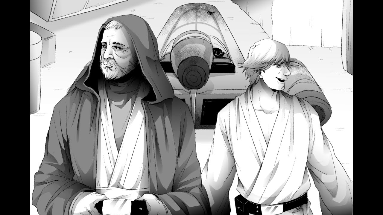 Star Wars - Luke sells his landspeeder to Wioslea (Animatic) - YouTube