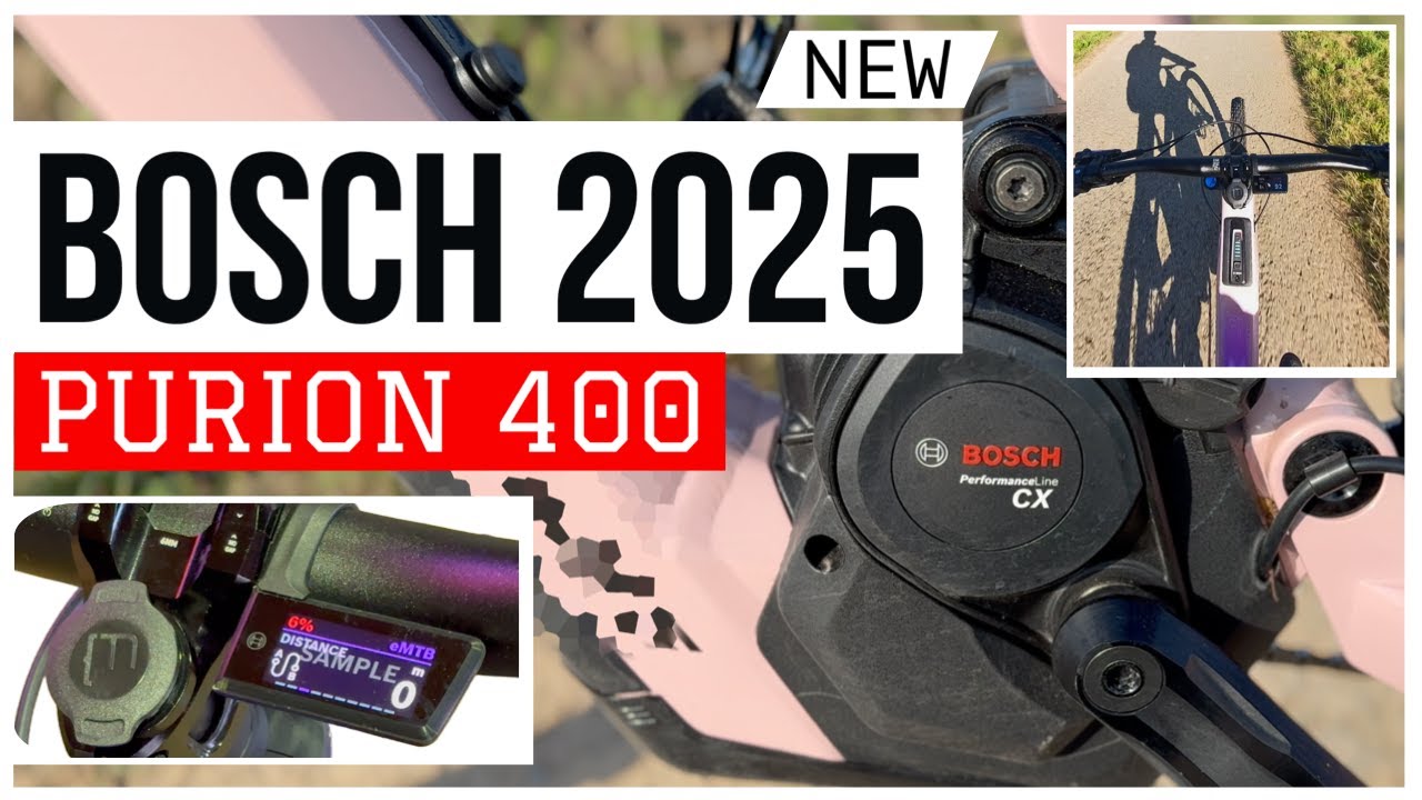 Bosch CX 5 : Wie hört er sich an und was ist ein Purion 400 Display ...