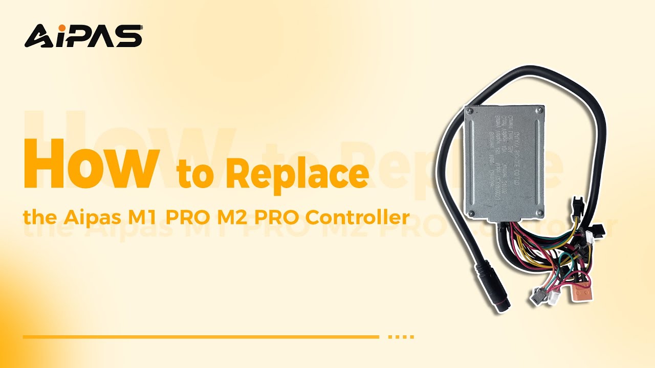 How to Replace the Aipas M1 PRO M2 PRO Controller - YouTube