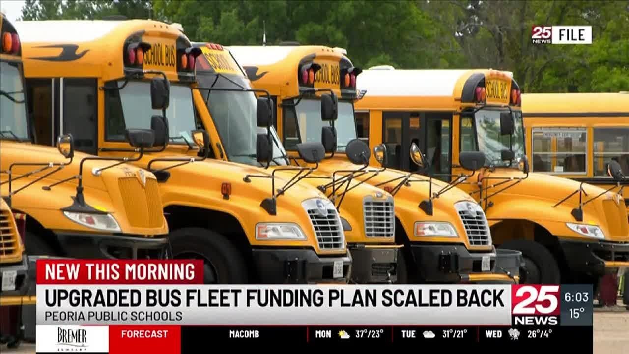 Peoria Public Schools scaling back funding plan for upgrading bus fleet - YouTube
