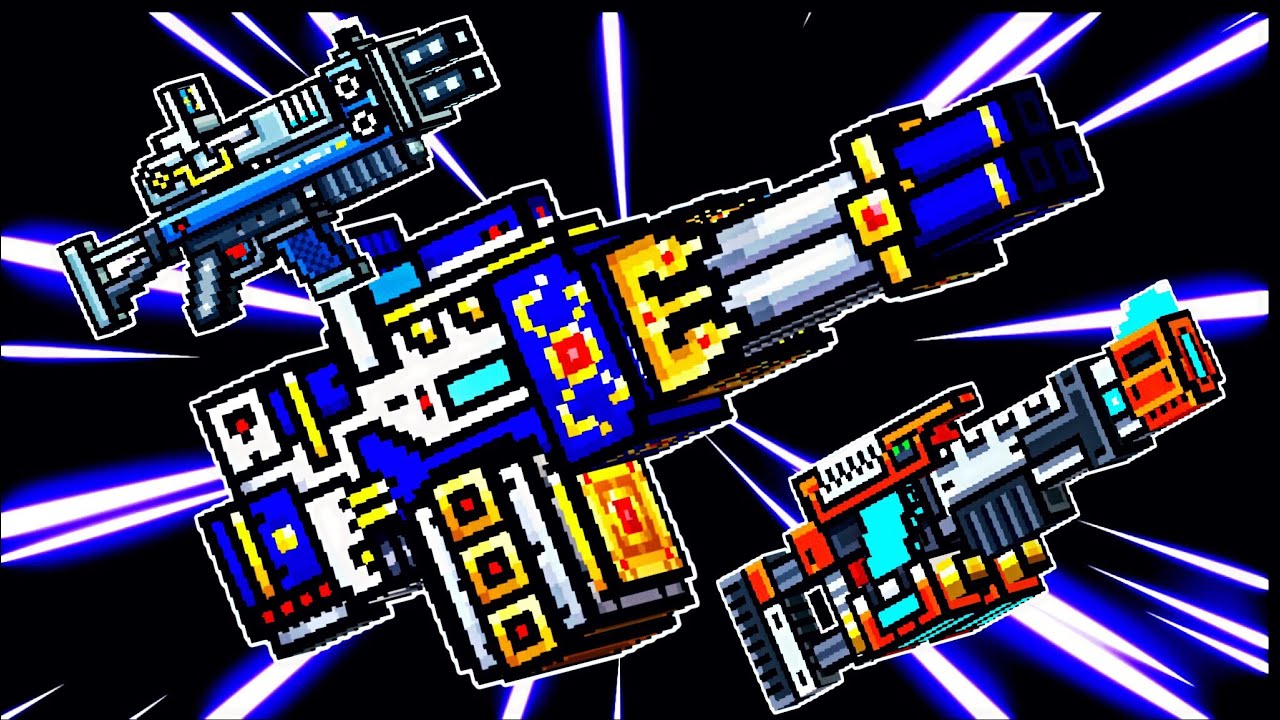 The TOP 5 COOLEST Primary Weapons in Pixel Gun 3D [16.5.1] - YouTube