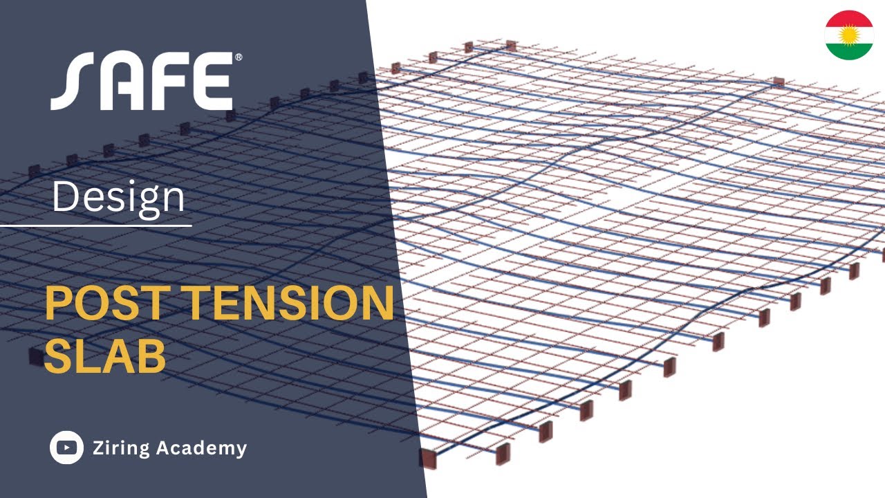 Design Post Tension Slab - CSi SAFE - YouTube