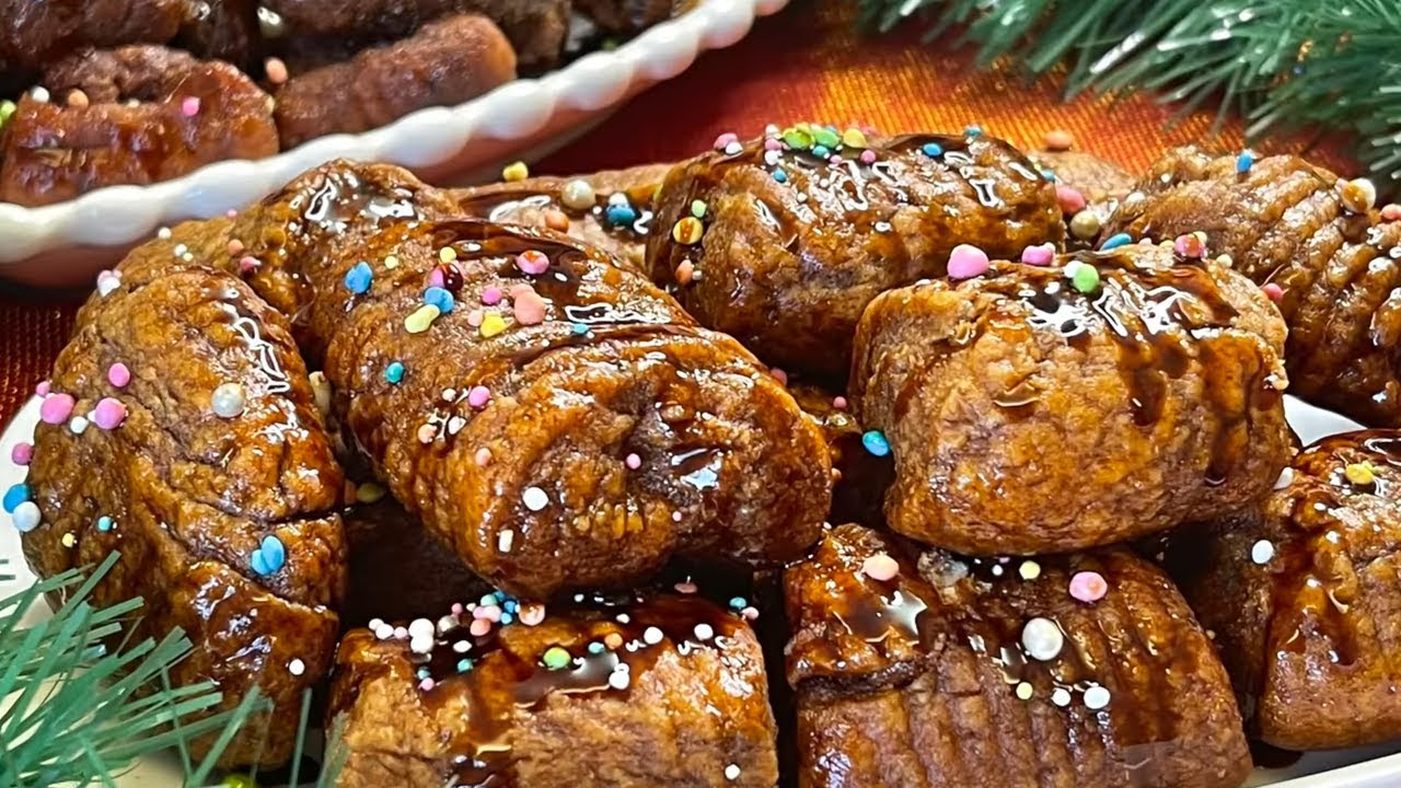 TURDILLI RICETTA TIPICA CALABRESE NATALIZIA RICETTA ANTICA - YouTube