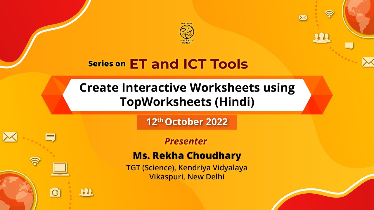 Webinar Series of ET and ICT Tools: Create Interactive Worksheets using ...