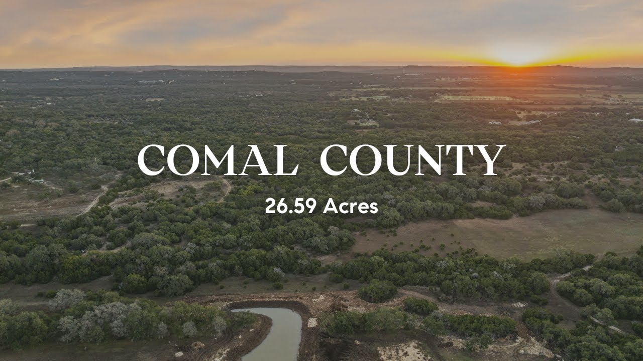 26.59 Acres For Sale in Comal County, TX - YouTube