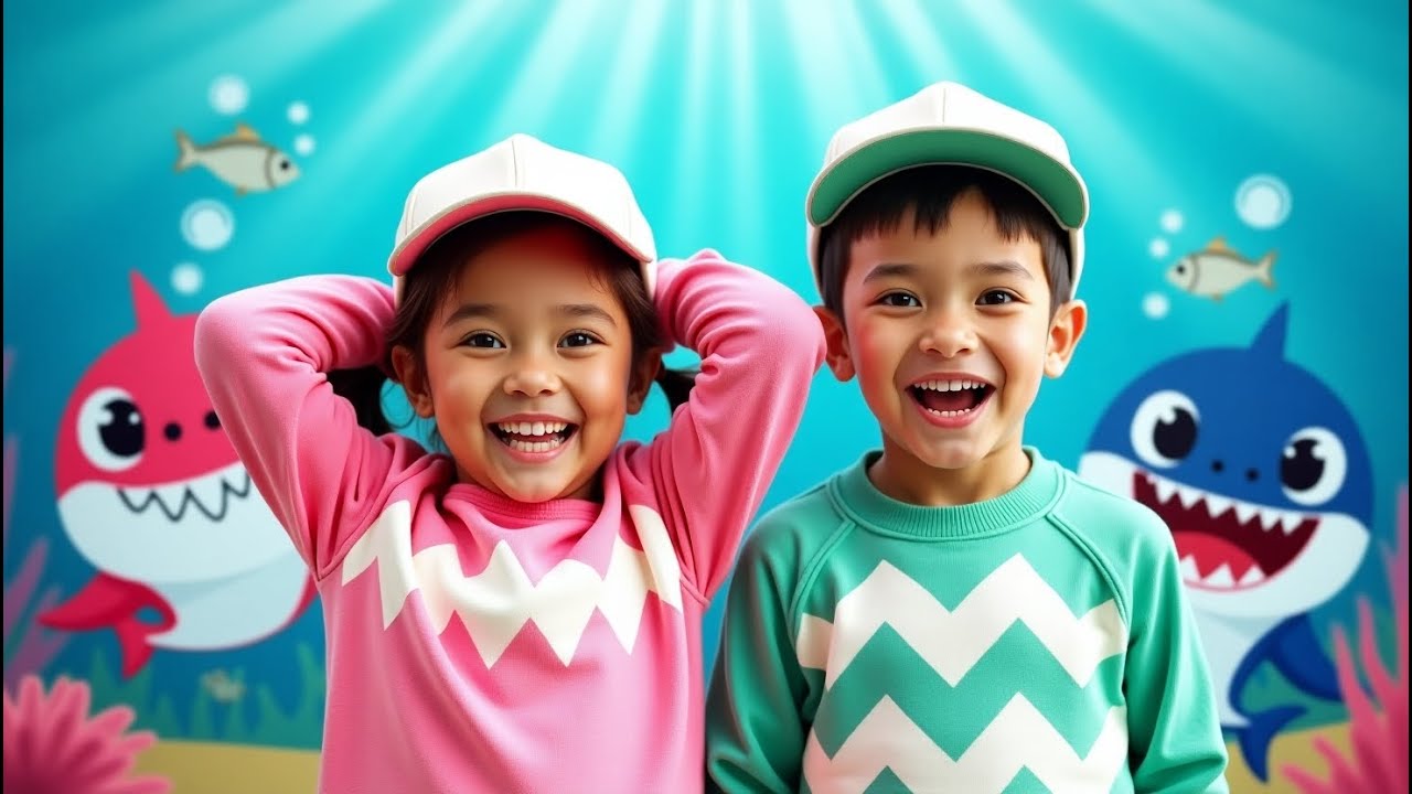 Baby Shark Motion Groove | Light Fun Steps | Kids Music Day - YouTube