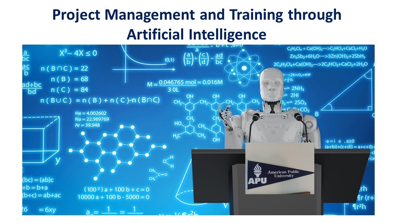 Project Management and Training through Artificial Intelligence (AI ...