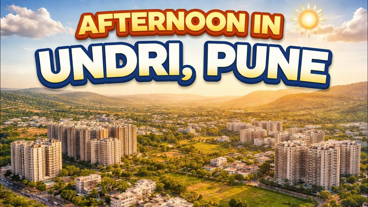 Don't Miss This Undri Pune Afternoon View! - YouTube