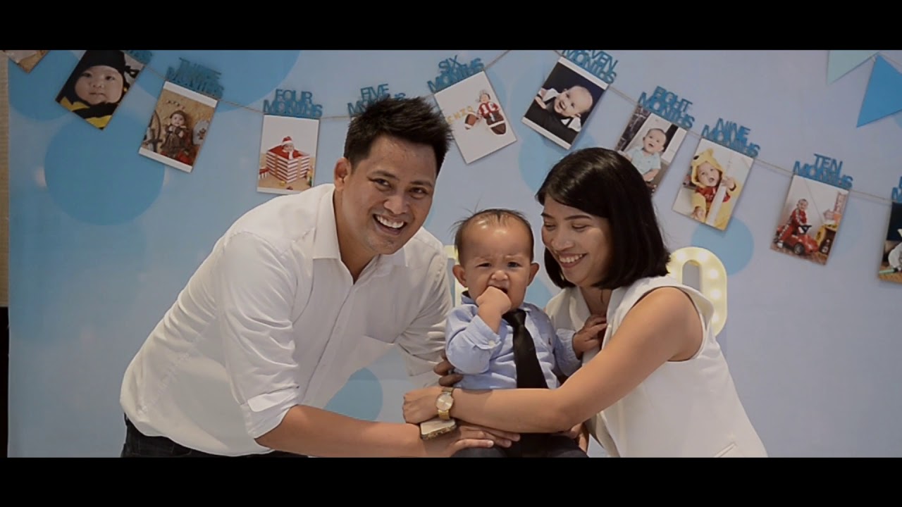 Enzo Louis' Baptism and 1st Birthday - YouTube
