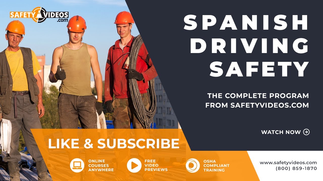 Spanish Driving Safety – The Complete Program from SafetyVideos.com ...