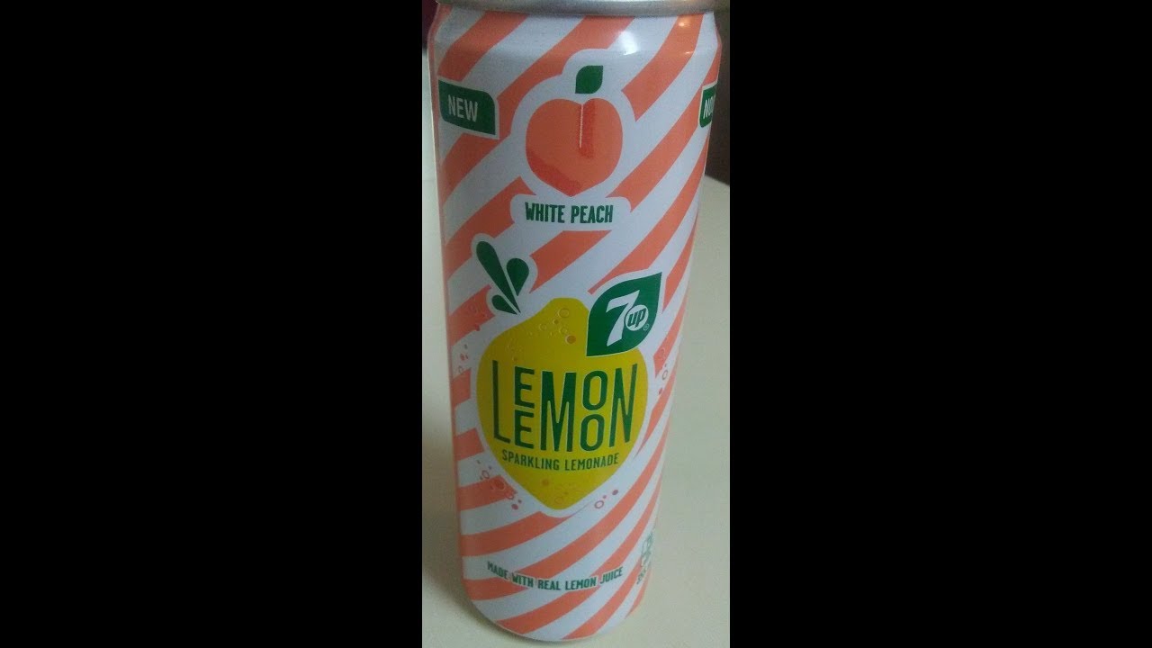 7UP White Peach Sparkling Lemonade 2017 - YouTube