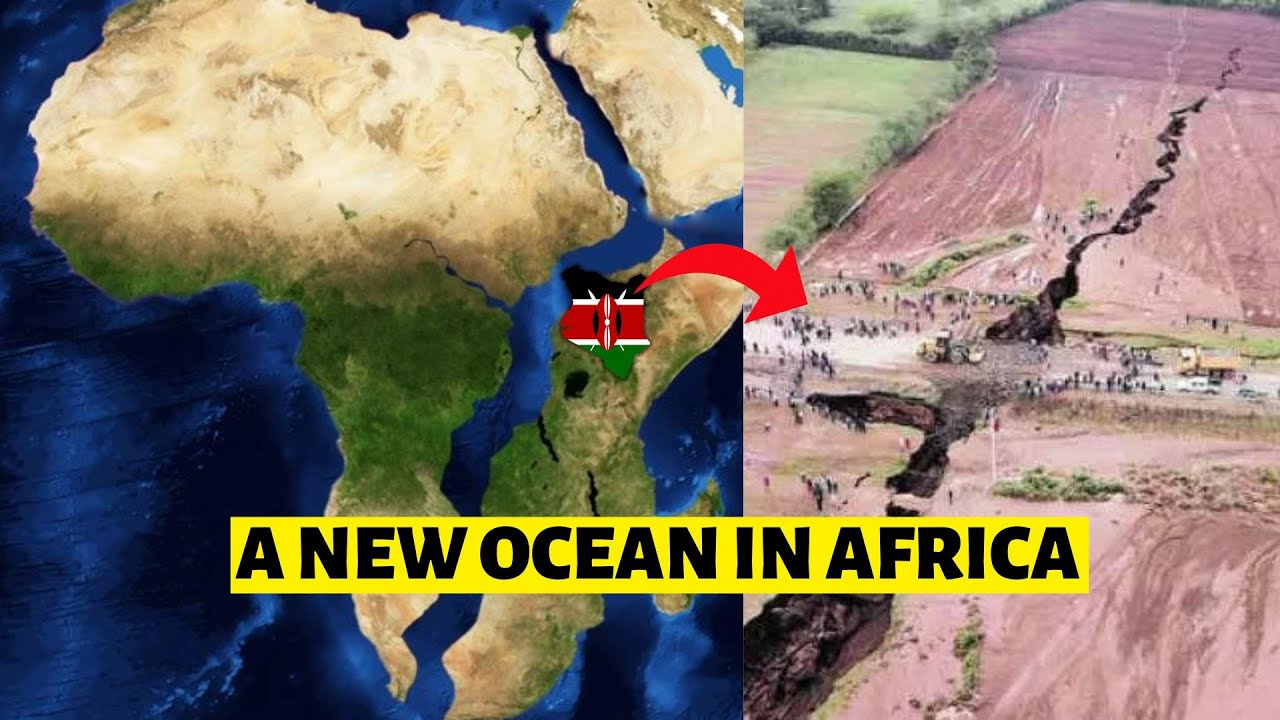 Finally Africa is splitting into two Continents. - YouTube