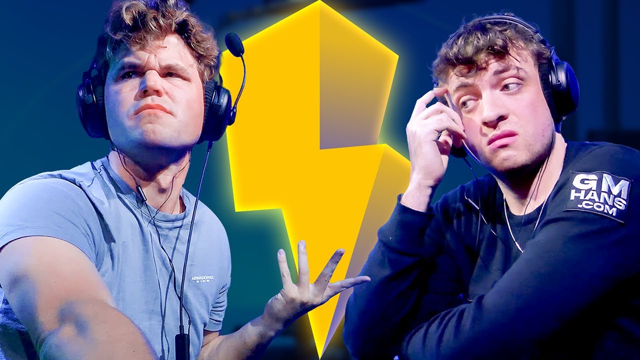 MAGNUS AND HANS PLAY THEIR FIRST IN PERSON GAME SINCE 2022! - YouTube