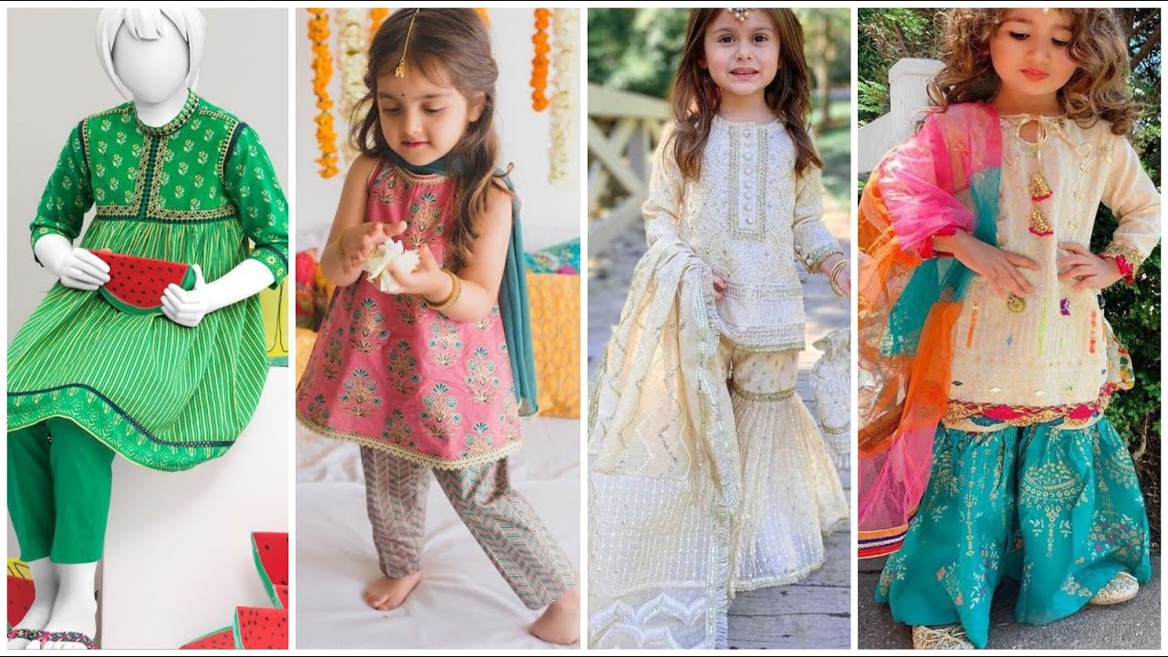Latest Kids Different Style and Unique Girls Dresses and Outfits ...