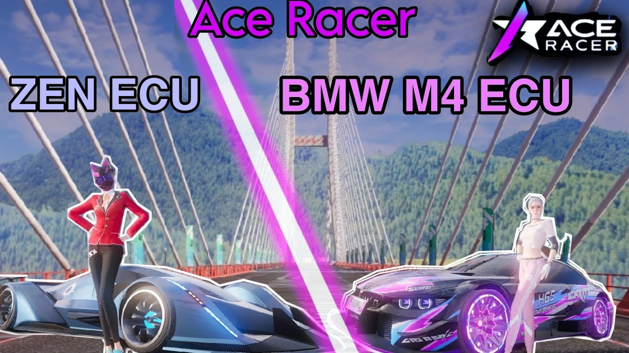 ZEN And BMW M4 RACING ECU Build For Firster Speed In Ace Racer🤫 ...