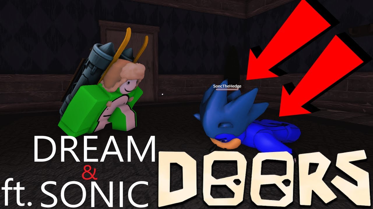 Roblox DOORS ft. Sonic AND Dream (REAL) (NOT CLICKBAIT) - YouTube