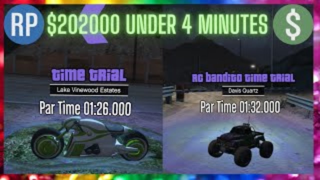 GTA 5 This Week Time Trial Lake Vinewood Estates & Davis Quartz Guide ...