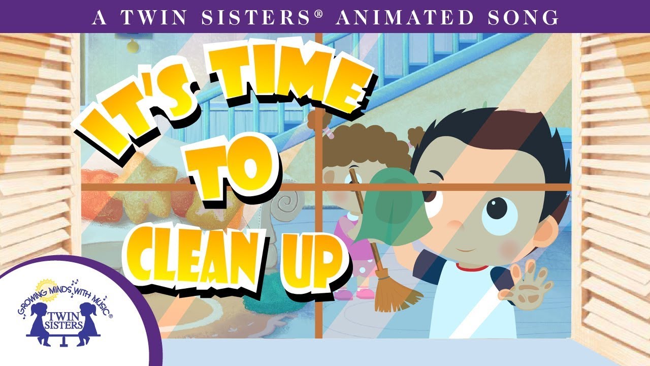 It's Time To Clean Up - A Twin Sisters® Animated Song - YouTube