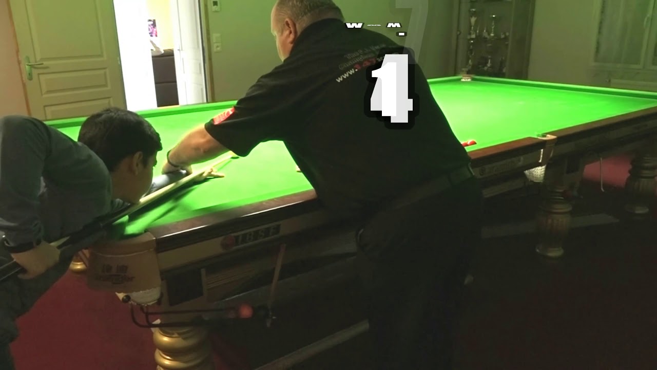 12 year old French Snooker Player Qayyim Selmane - YouTube