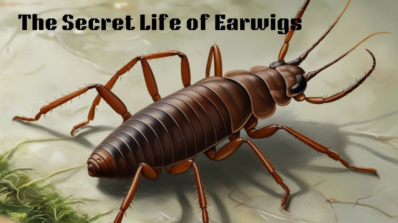 The Secret Life of Earwigs #Earwigs #WildlifeDocumentary #Nature # ...
