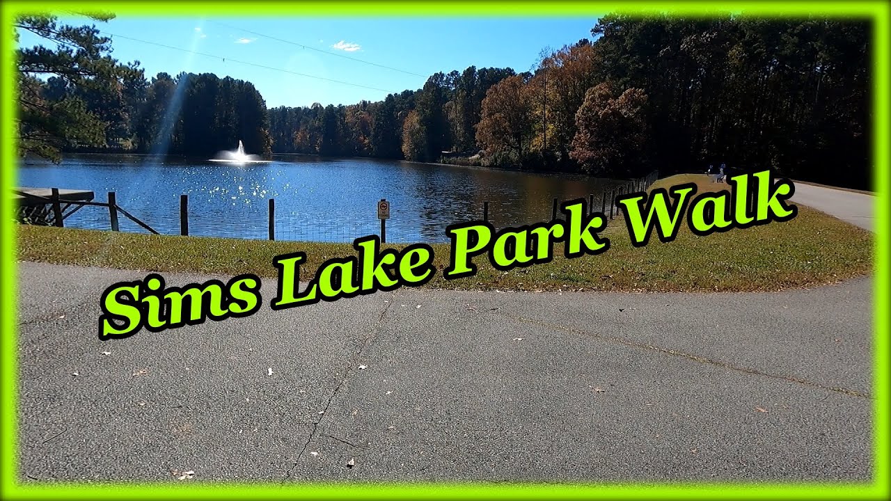 Sims Lake Park Walk - YouTube