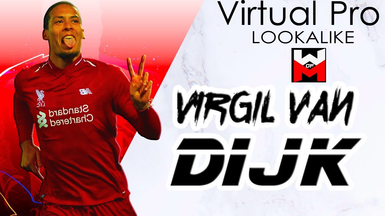 FIFA 20 | VIRTUAL PRO LOOKALIKE TUTORIAL - Virgil van Dijk - YouTube
