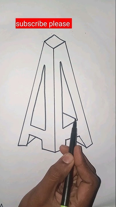 How to 4d drawing trick #shorts #art - YouTube