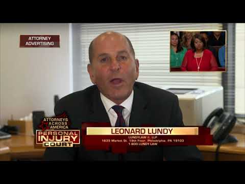 Leonard Lundy on 'Personal Injury Court': Distracted Driving - YouTube