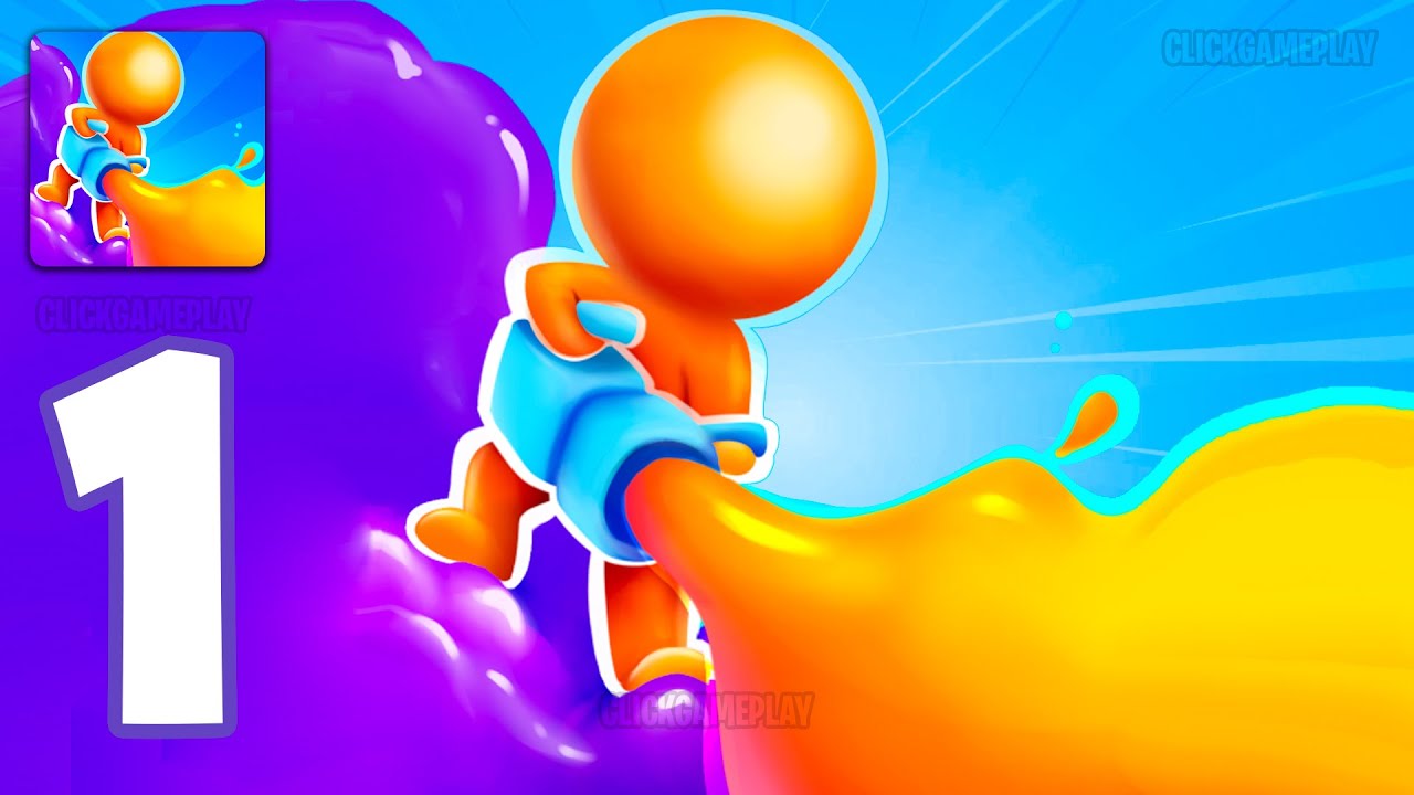 Dye Hard - Color War Gameplay Walkthrough Part 1 - Tutorial War Color ...