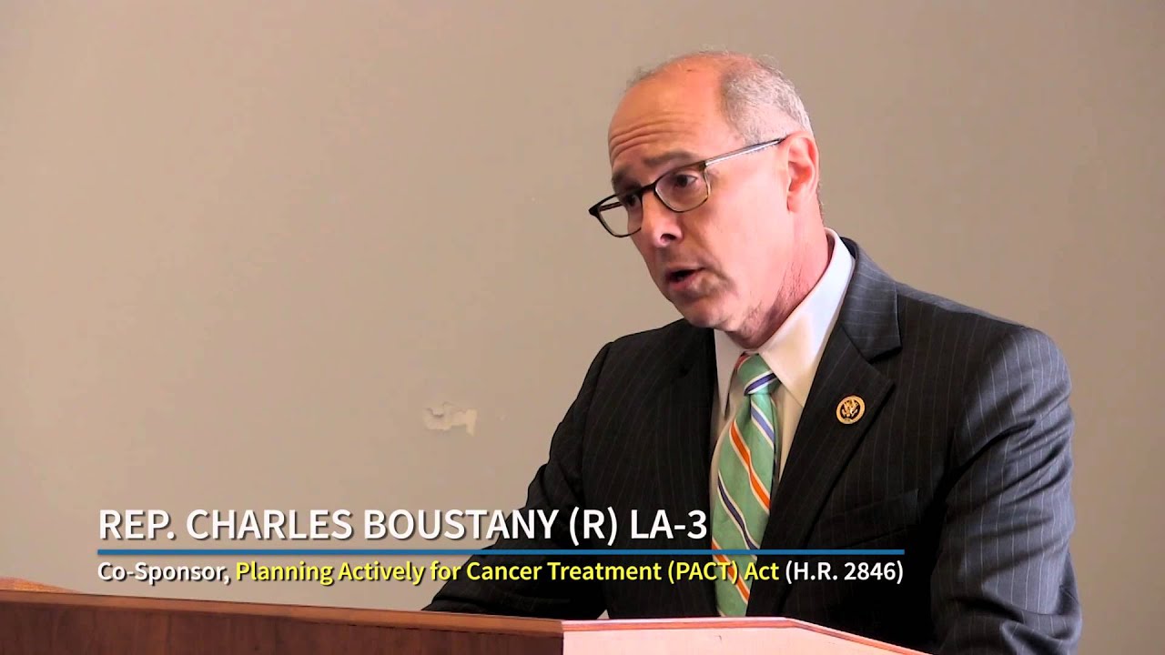 Rep. Charles Boustany Talks About the PACT Act - YouTube