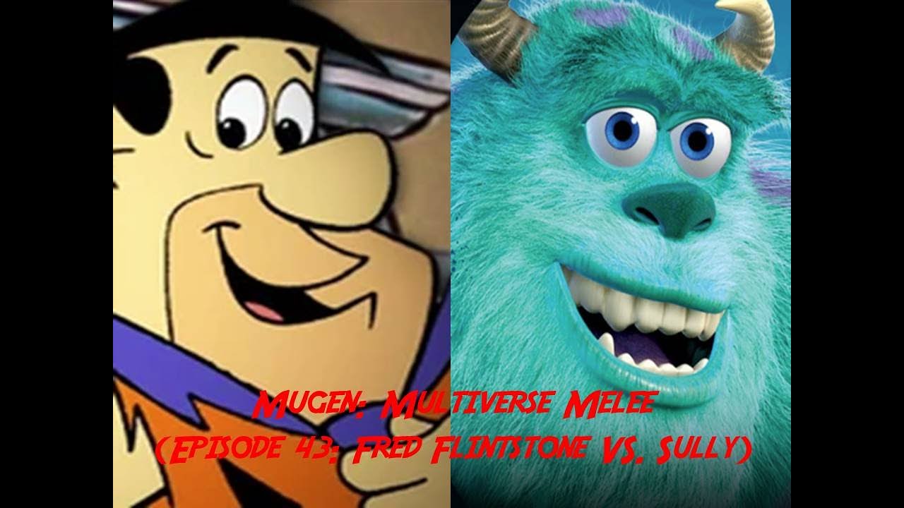 Mugen: Multiverse Melee (Episode 43: Fred Flintstone VS. Sulley) - YouTube