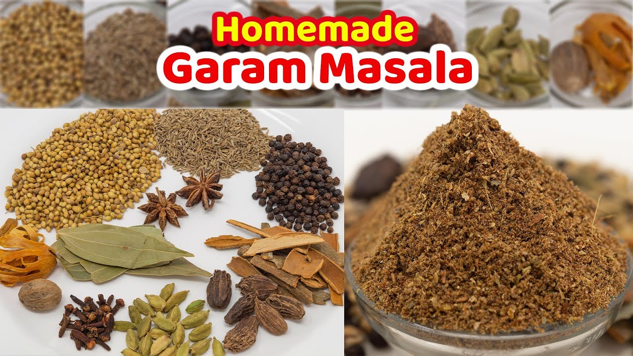 Indian Homemade Garam Masala Recipe|All Spice Mix| How To Make Garam ...